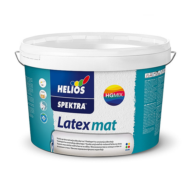 Латексная интерьерная краска Helios Spektra Latex Mat матовая 5л – фото ...