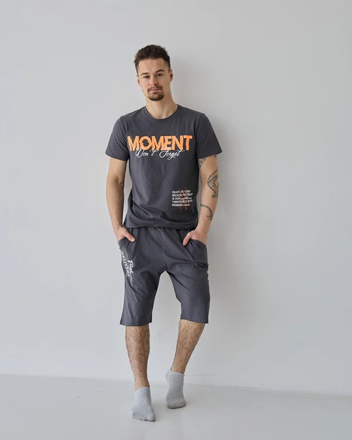 Чоловічий комплект NIC НОРМА MOMENT графіт 93333 (2XL (52-54)) от продавца: BAGSTORY – в ...