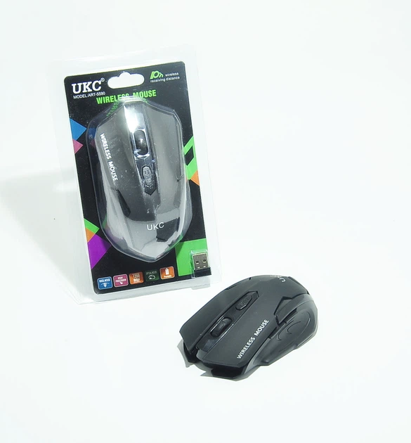 Безпровідна мишка UKC Mouse G111 5590 Black – фото, отзывы, характеристики в интернет-магазине ...