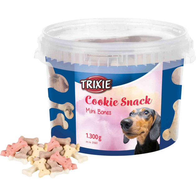 Лакомство для собак Trixie Печенье Косточки Cookie Snack Mini Bones 1 ...