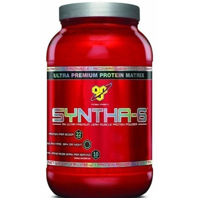 Протеин BSN Syntha-6 1320 g /28 servings/ Milk Chocolate – фото, отзывы ...