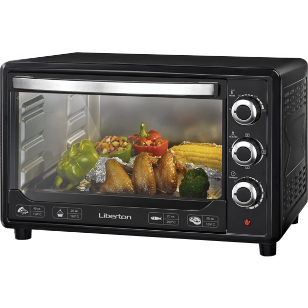 Электродуховка LIBERTON LEO-480-Black – фото, отзывы, характеристики в ...