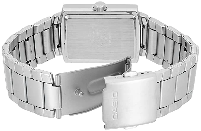 Наручные часы Casio MTP-1233D-1ADF Черные с серебристым ремешком – фото ...