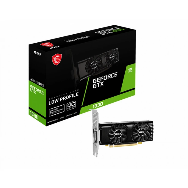 MSI GeForce GTX 1630 4GT LP OC – фото, отзывы, характеристики в ...