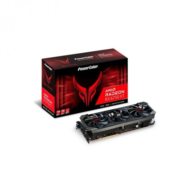 PowerColor Radeon RX 6750 XT Red Devil (AXRX 6750 XT 12GBD6-3DHE/OC ...