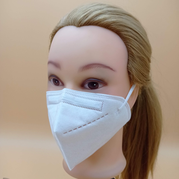 Респиратор KN95 FFP2 без клапана Medicalspan для лица белый (MSP-R-WH ...