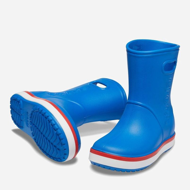 Резиновые сапоги детские Crocs Crocband Rain Boot 205827-4KD-C9 22-23 ...