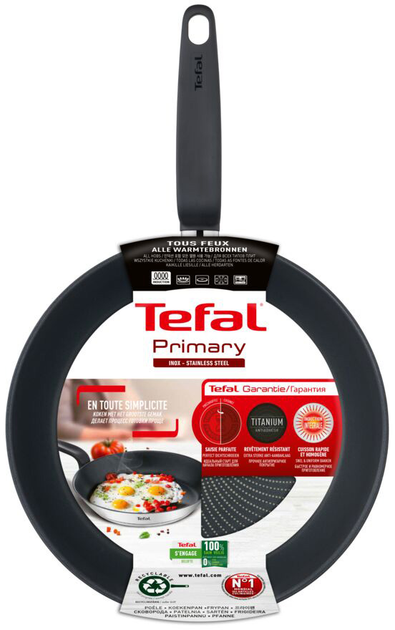 Сковорода Tefal Primary 20 см (E3090204) – купити онлайн на ROZETKA