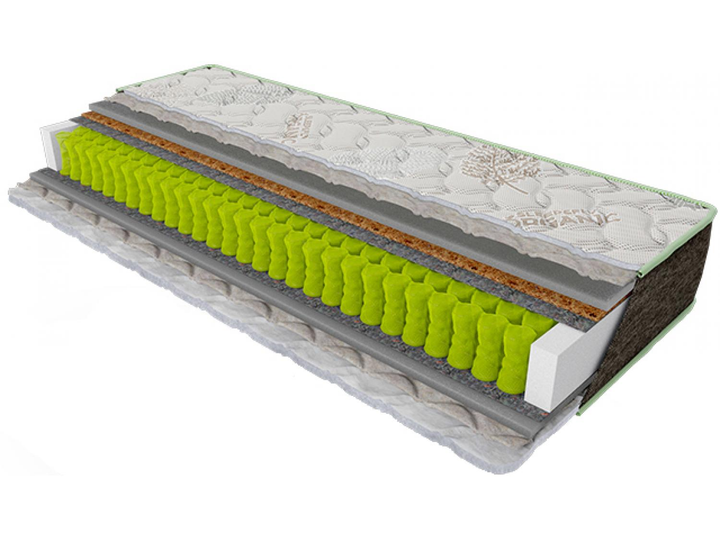 Матрас ЕММ ортопедический Sleep&Fly Organic VERSO 190х80 см – фото ...