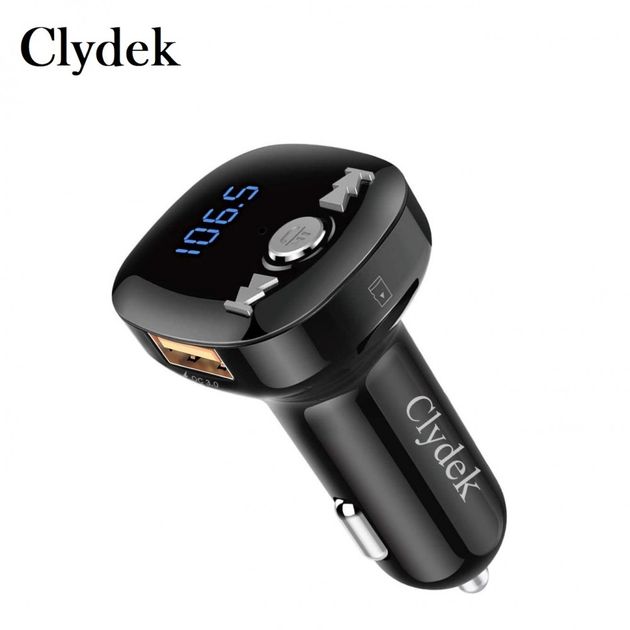 Автомобильный FM - Трансмиттер с Bluetooth MP3 Clydek BC40 – фото ...