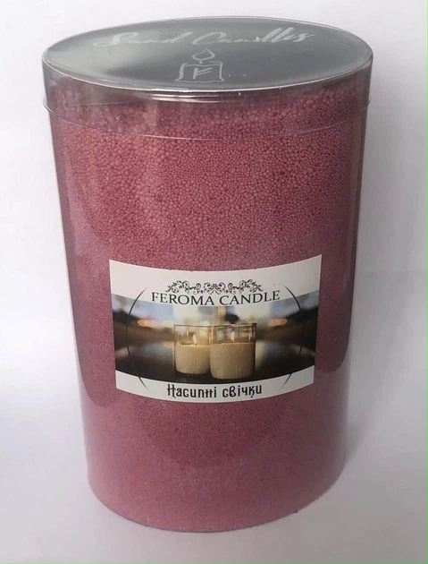 Насипні свічки TM FEROMA CANDLE бордового кольору – фото, відгуки ...