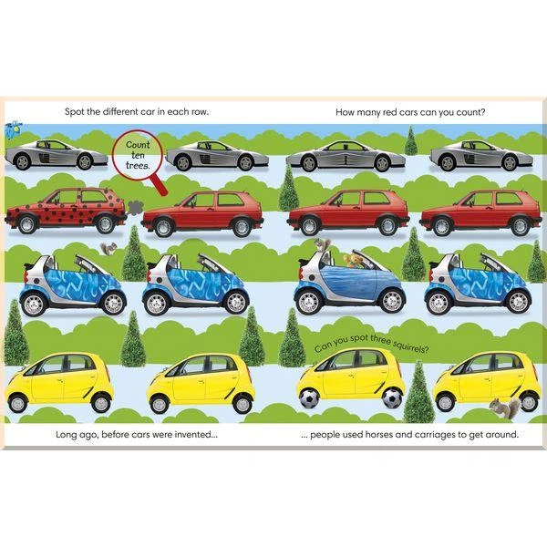 Книга «Spot the Difference Things That Go». Издательство - DK Children ...