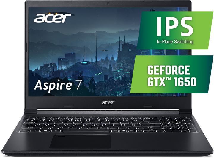 Ноутбук Acer Aspire 7 A715-75G-72ZX (NH.Q87EU.008) Charcoal Black ...