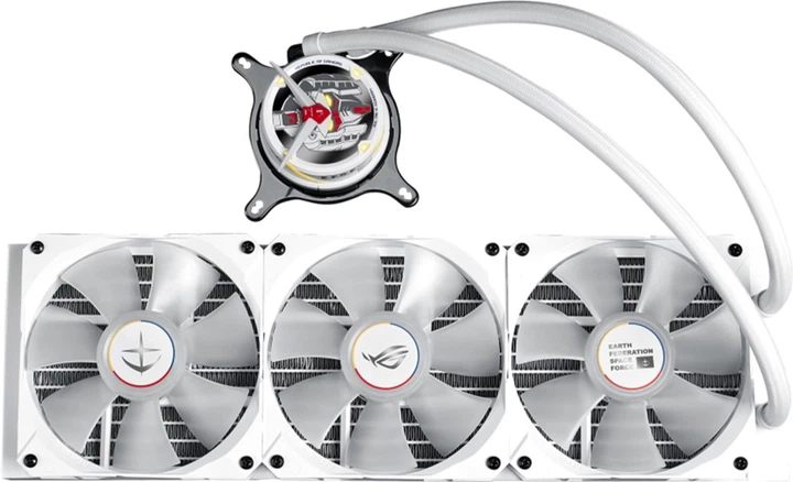 Система жидкостного охлаждения ASUS ROG Strix LC 360 RGB White Gundam ...