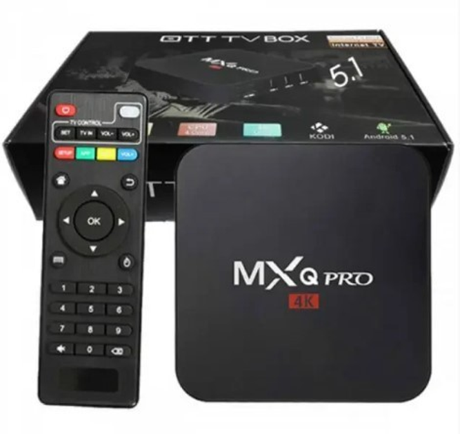 Приставка Android TV Smart Box медіаплеєр смарт міні приставка PRK MXQ ...