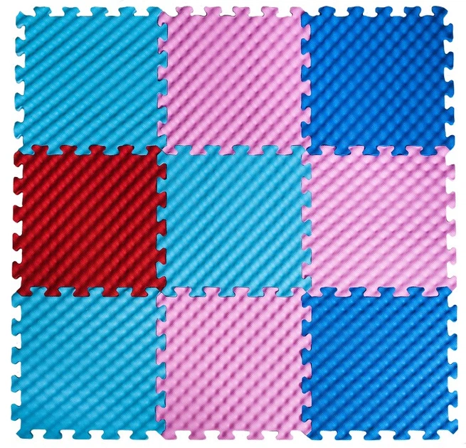 Массажный мягкий коврик Пазлы 9 Ortek EVA ( Ортек ЕВА ) Дюны 9 ...