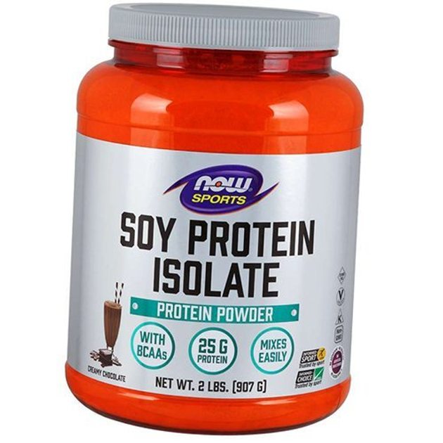 Изолят Соевого Протеина, Soy Protein Isolate, Now Foods 907г Шоколад ...