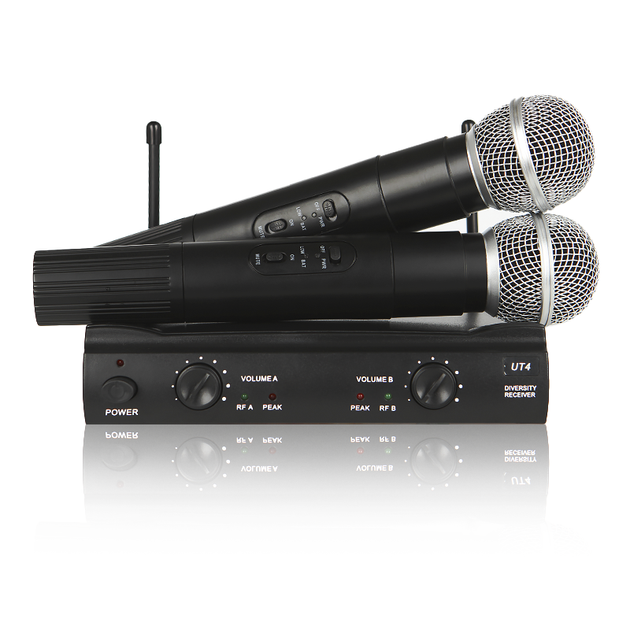 Радиосистема HL AUDIO HL-7020 с двумя ручными микрофонами портативная ...
