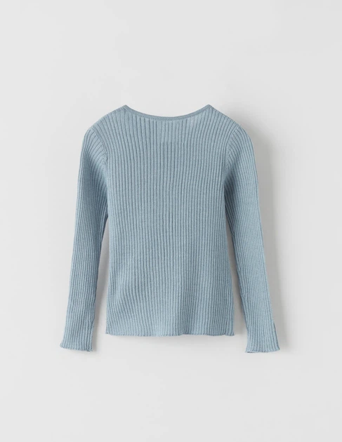 Кофта Zara ДД008001 (6458/708/412) колір блакитний 140 – Брендовая одежда | ROZETKA