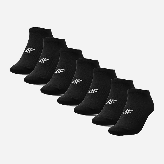 Набор носков 4F 4FAW22USOCM056 39-42 (7 пар) Deep Black (5903609459864) – в интернет-магазине ...
