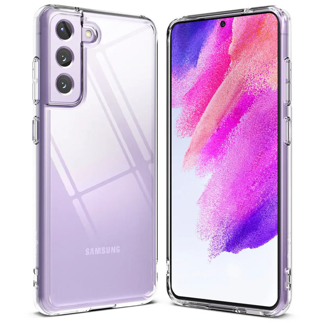TPU чехол Epic Transparent 1,5mm для Samsung Galaxy S21 FE Бесцветный ...