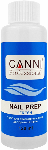 Средство для обезжиривания и дегидратации ногтей CANNI Nail prep fresh ...