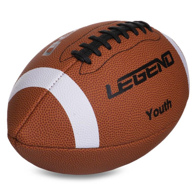 Мяч для регби LEGEND FB-3286 №7 PU коричневый – фото, отзывы ...