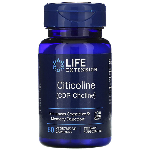 Цитиколин (ЦДФ-холин) Life Extension "Citicoline CDP-Choline Caps ...