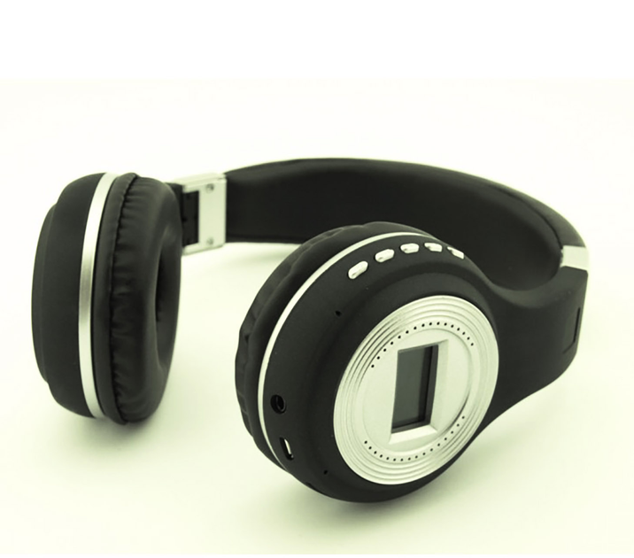 Беспроводные Наушники с MP3 плеером SUNROZ 471 BT Радио с LED Дисплеем ...