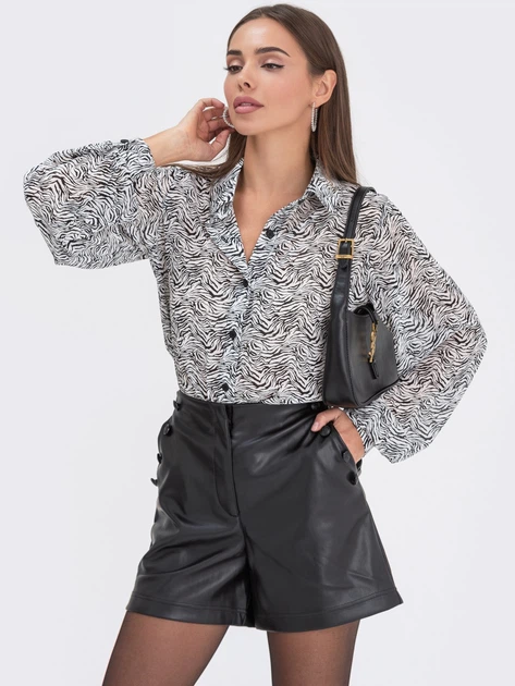 Рубашка Dressa 57646 50 Черная (2000405890839_D) – Брендовая одежда ...