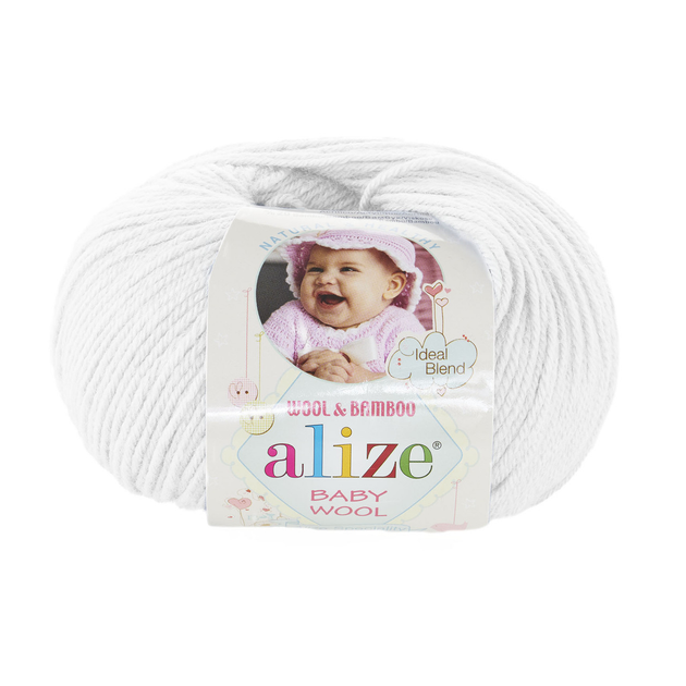 Пряжа для в'язання Alize Baby Wool, алізе бебі вул 55 – фото, відгуки ...