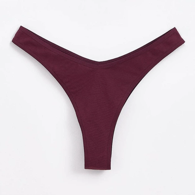 Трусики-танга Conte Elegant CE Classic Basic Lbr 1748 21С-1753ТСП L (102) Bordo (4810226662977 ...