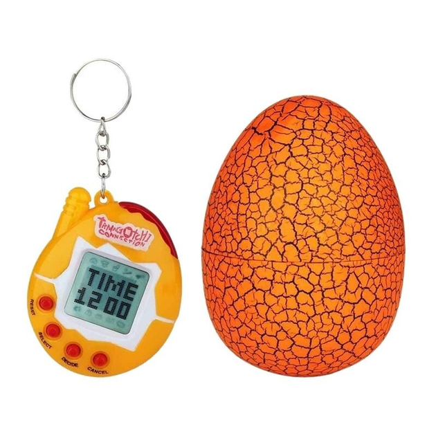 Игрушка электронный питомец Тамагочи в Яйце Динозавра CG Eggshell Game ...