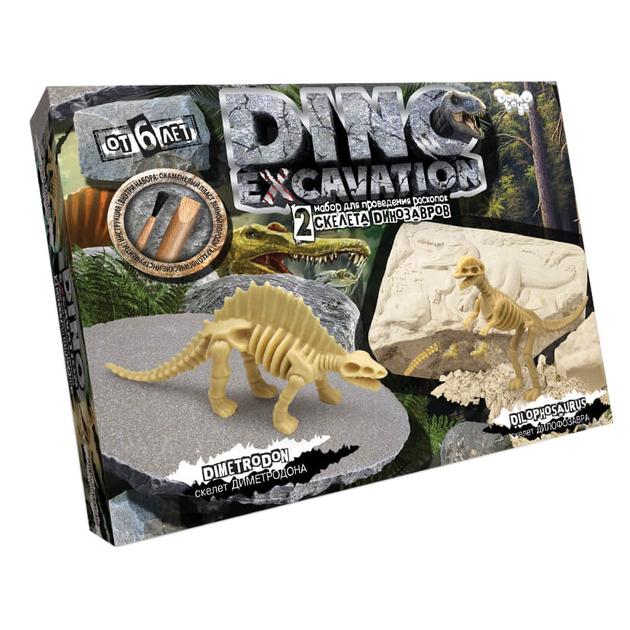 Детский набор для проведения раскопок динозавров Danko Toys DINO ...