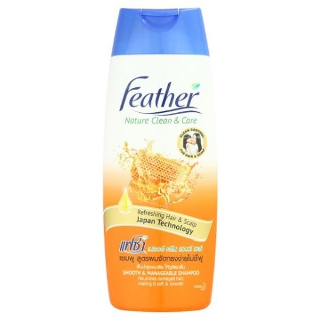 Японский Шампунь Feather для питания поврежденных волос от продавца ...