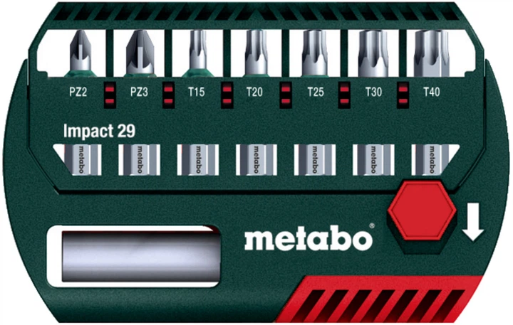 Набор бит Metabo Impact 29 (628849000) – фото, отзывы, характеристики в ...