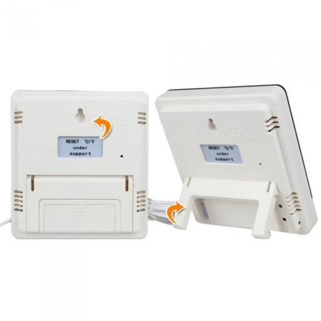 Термометр, гигрометр, метеостанция, часы HTC-2 + выносной датчик – фото ...