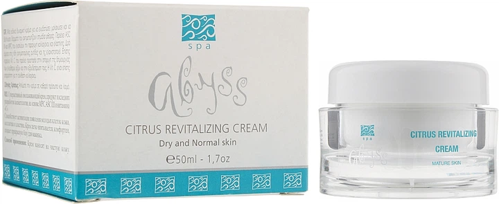 Омолаживающий крем - Spa Abyss Citrus Revitalizing Cream 50ml (218095 ...