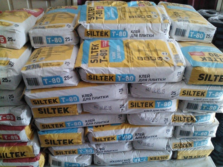 Клей для плитки Siltek Т-80 (25 кг) – фото, отзывы, характеристики в интернет-магазине ROZETKA ...