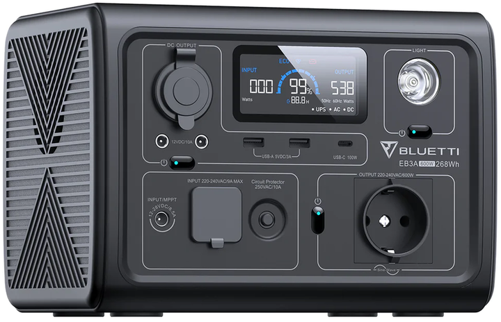 Портативная зарядная станция Bluetti EB3A Portable Power Station – фото ...