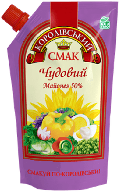 Майонез 50% Чудовий 500 г Королівський смак – купить в интернет ...