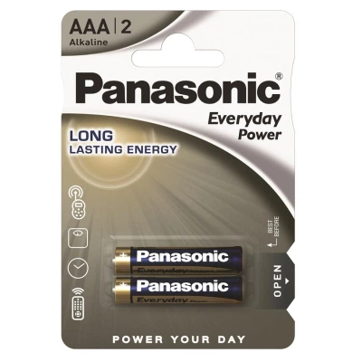 Батарейка Panasonic AAA LR03 Everyday Power * 2 (LR03REE/2BR) – низкие ...
