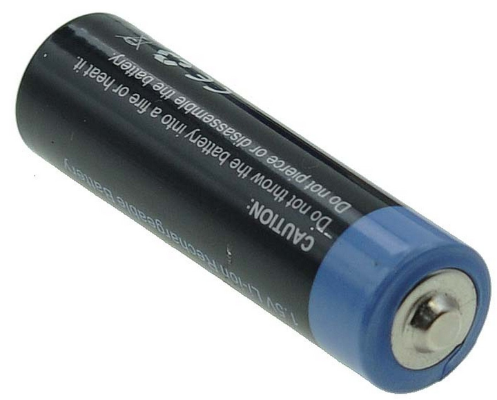 Аккумулятор Li-Ion 3.4Ah 1.5V (тип AA) d14 h50, арт.шур566 – фото ...