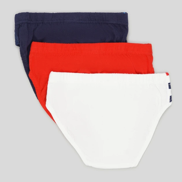 Набір трусів для хлопчика Disney 3 шт Avengers C VH3025 104-110 см 4-5Y Синій/Білий/Червоний ...