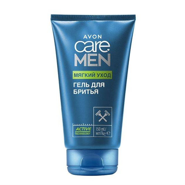 Прозрачный гель для бритья Avon Care Man 100 мл "Мягкий уход" от ...