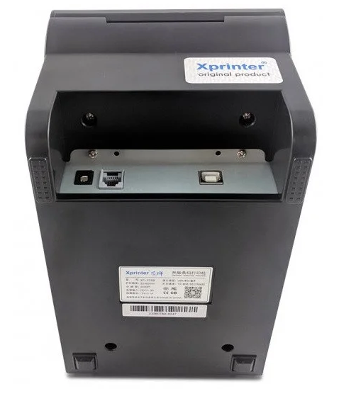 Принтер этикеток и чеков Xprinter XP-235B термический 60мм черный ...