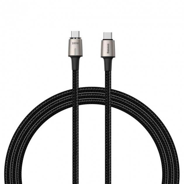Кабель BASEUS Type-C магнитный Zinc Magnetic Cable |1.2M, 100W, (20V 5A ...