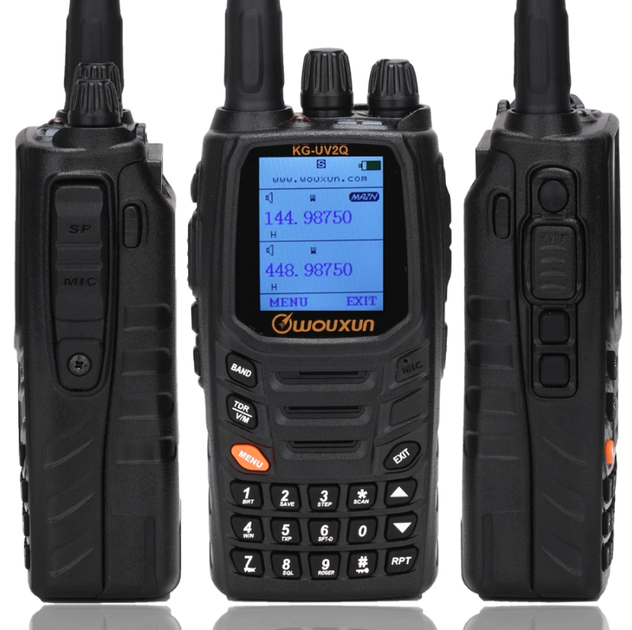 Аналоговая рация Wouxun KG-UV2Q Супергетеродин 2 приемника | 8Ват | VHF ...