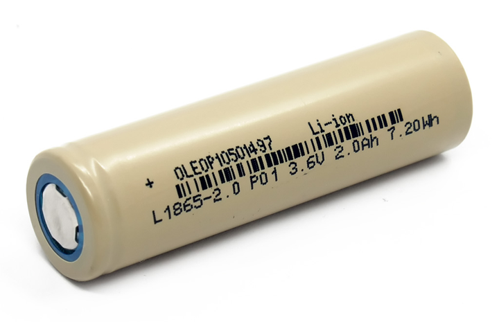 Аккумулятор 18650 литий-ионный (Li-Ion) Lithplus L1865-2.0, 2000mAh ...