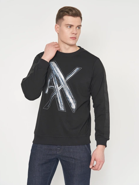 Свитшот Armani Exchange 10978 S (44) Черный – в интернет-магазине ...